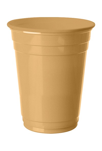 Partijet Altın Plastik Büyük Meşrubat Bardağı 266cc-9oz 8'li Partijet Altın Plastik Büyük Meşrubat Bardağı 266cc-9oz 8'li
