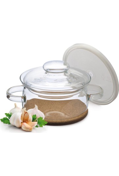 Ancel 510-6053 Simax Mantarlı Cam Tencere 1Lt