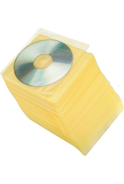 Torima CD-DVD Zarfları Çift Yönlü 100Lü Paket Sarı Torima CD-DVD Zarfları Çift Yönlü 100Lü Paket Sarı