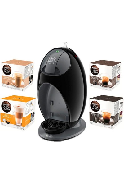 Dolce Gusto Delonghi EDG250.B Jovia+5 Kutu (80 Adet) Kapsüllü Paket Dolce Gusto Delonghi EDG250.B Jovia+5 Kutu (80 Adet) Kapsüllü Paket