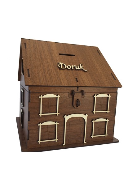 Hedef Hediyelik Ahşap Kumbara