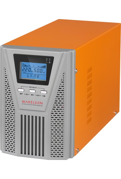 MAKELSAN P.PACK SE ONLINE(900W) 1KVA 4/8 Dak.(2x 12v 7ah Akü)UPS MAKELSAN P.PACK SE ONLINE(900W) 1KVA 4/8 Dak.(2x 12v 7ah Akü)UPS