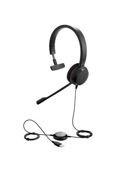 Jabra Evolve 20 Mono Usb Nc Ms Jabra Evolve 20 Mono Usb Nc Ms