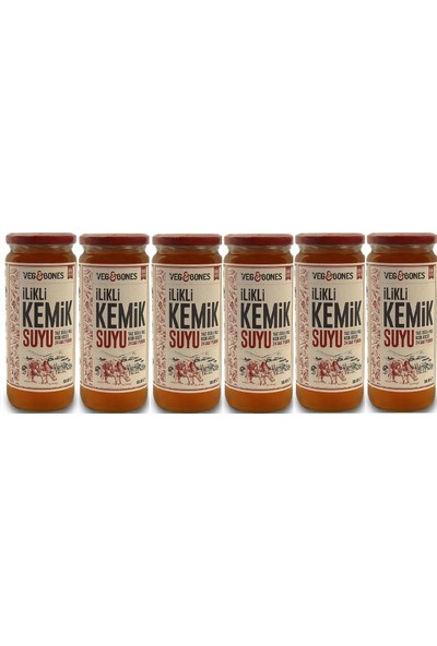 Veg&Bones İlikli Kemik Suyu 500 ml - 6'lı Veg&Bones İlikli Kemik Suyu 500 ml - 6'lı
