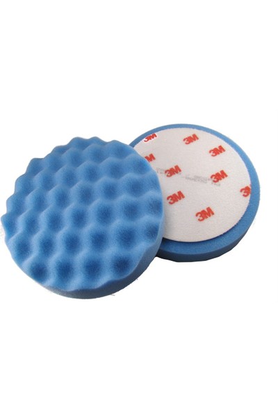 3M Hookit Tek Taraflı Sünger Sistemi Adım 3 Mavi Hare Giderici Sünger 150mm 1 Adet (50388)