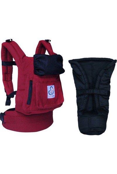 Solomombaby Bordo Yenidoğan Set Ergonomik Kanguru Solomombaby Bordo Yenidoğan Set Ergonomik Kanguru