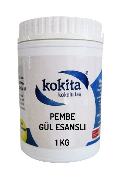Kokita Pembe Kokulu Taş Tozu Gül Esanslı 1 kg