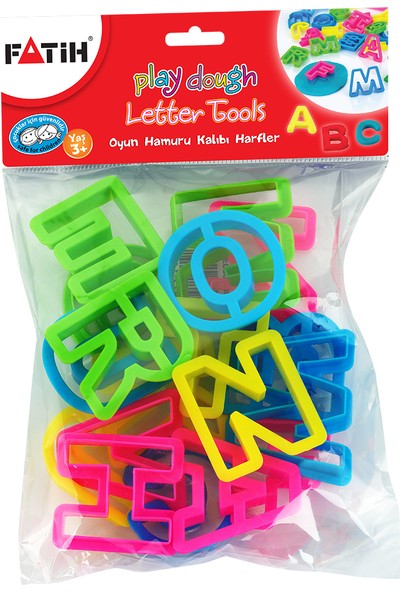 Fatih Oyun Hamuru Kalıbı Harfler