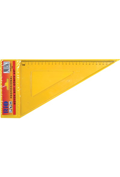 Rio Büyük Boy Lüx Gönye 60 Derece Rio Büyük Boy Lüx Gönye 60 Derece