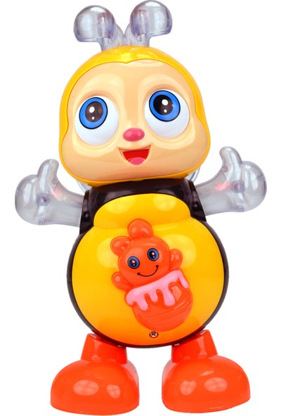 Power Hob Kırılmaz Müzikli Dans Eden Oyuncak Arı 22 cm