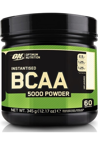 Optimum Nutrition Bcaa 5000 Powder 345 Gram Optimum Nutrition Bcaa 5000 Powder 345 Gram