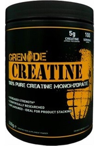 Grenade Creatine %100 Pure Creatine Monohydrate 500 Gr Grenade Creatine %100 Pure Creatine Monohydrate 500 Gr