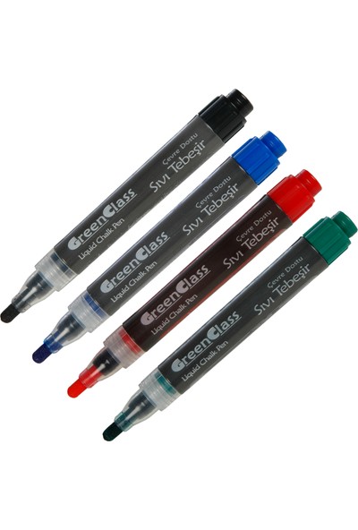 Green Class Sıvı Tebeşir Kalem Seti Green Class Sıvı Tebeşir Kalem Seti