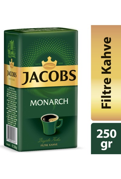 Jacobs Monarch Filtre Kahve 250 gr Jacobs Monarch Filtre Kahve 250 gr