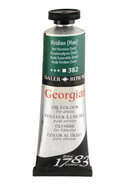 Daler Rowney Georgian Yağlı Boya 38ml - N:382 Viridian