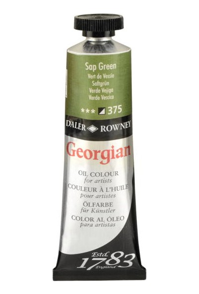 Daler Rowney Georgian Yağlı Boya 38ml - N:375 Sap Green