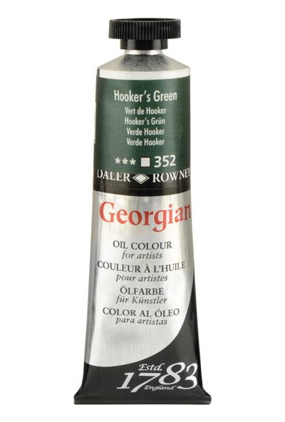 Daler Rowney Georgian Yağlı Boya 38ml - N:352 Hooker's Green