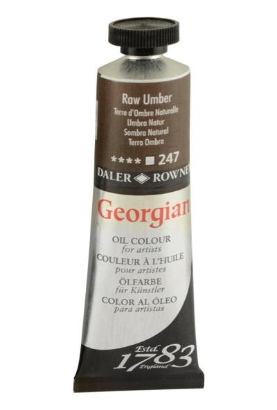 Daler Rowney Georgian Yağlı Boya 38ml - N:247 Raw Umber