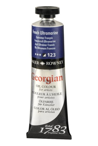 Daler Rowney Yağlı Boya Georgian 38Ml-123 Frenench Ultramarine Daler Rowney Yağlı Boya Georgian 38Ml-123 Frenench Ultramarine