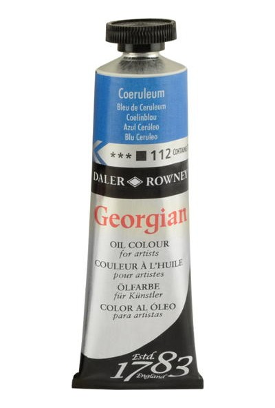 Daler Rowney Georgian Yağlı Boya 38ml - N:112 Coeruleum