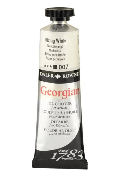 Daler Rowney Georgian Yağlı Boya 38ml - N:007 Mixing White Daler Rowney Georgian Yağlı Boya 38ml - N:007 Mixing White