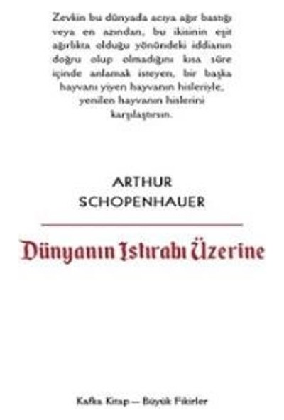 Dünyanın Istırabı Üzerine