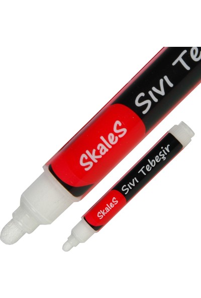 Skales Sıvı Tebeşir Kalemi- Beyaz Skales Sıvı Tebeşir Kalemi- Beyaz