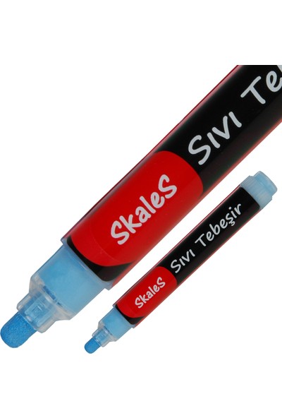 Skales Mavi Sıvı Tebeşir Kalemi