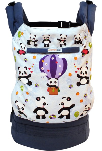 Solomombaby Ponçik Pandalar Ergonomik Kanguru Solomombaby Ponçik Pandalar Ergonomik Kanguru