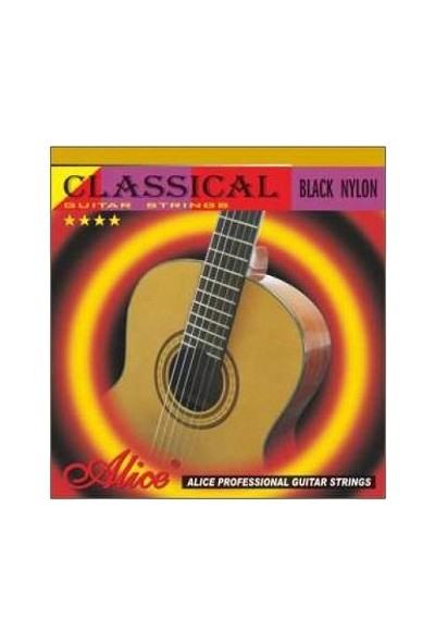 Alice A105-Siyah Klasik Gitar Takım Tel