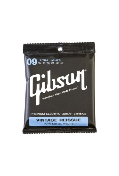 Gibson Seg-Vr9 (09-42) Elektro Gitar Teli Gibson Seg-Vr9 (09-42) Elektro Gitar Teli