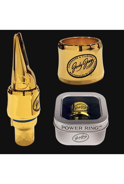 Jody Jazz Power Ring Gold Alto Saksafon Metal Ağızlık İçin Bilezik Ma-1 Jody Jazz Power Ring Gold Alto Saksafon Metal Ağızlık İçin Bilezik Ma-1