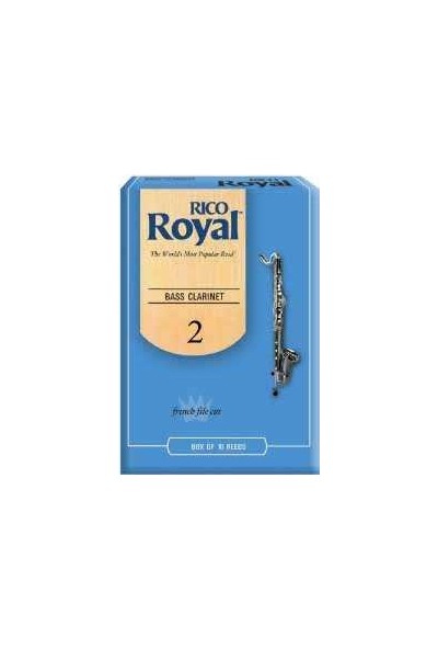 Rico Royal Bas Klarnet Kamışı (10'lu) No.2