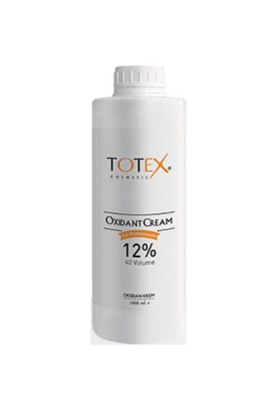 Totex Oxidant Cream 40 Volume(12%) 1000 ml Totex Oxidant Cream 40 Volume(12%) 1000 ml