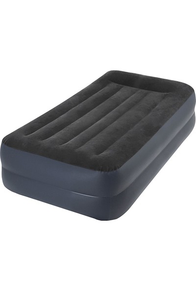 intex Elektrikli Fiber-Tech Şişme Yatak 64122 (99x191x42Cm)