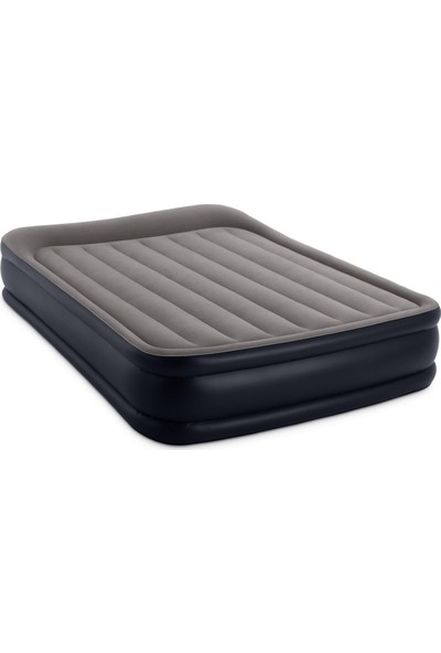 İntex 64136 Elektrikli Çift Kişilik Queen Deluxe Yatak Fiber-Tech