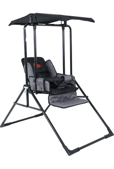 Baby Hope 803 Yatarlı Salıncak Gri Siyah