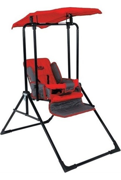 Baby Hope 803 Yatarlı Salıncak Gri Kırmızı