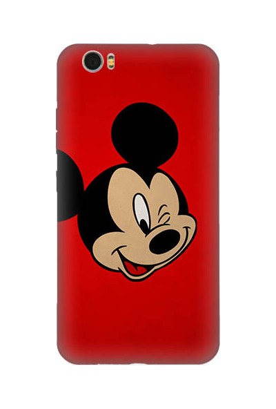 Teknomeg Vestel Venüs Z10 Mickey Mouse Desenli Silikon Kılıf
