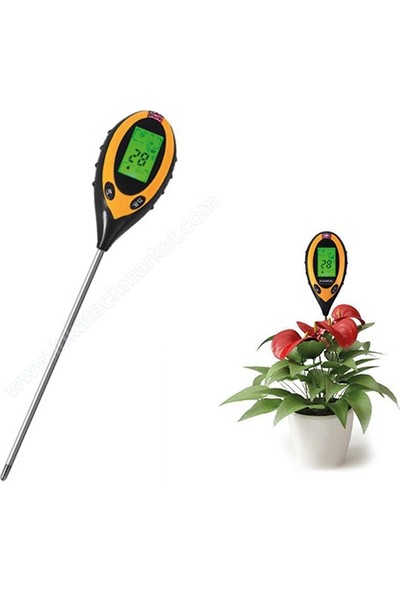 Adn Toprak Ph, Sıcaklık, Nem Ve Işık Yoğunluğu Ölçer Adn Toprak Ph, Sıcaklık, Nem Ve Işık Yoğunluğu Ölçer