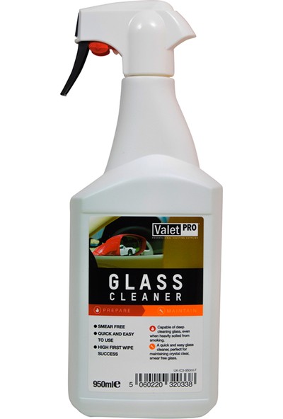 Valet Pro Cam Temizleme Glass Cleaner 950ml. Valet Pro Cam Temizleme Glass Cleaner 950ml.