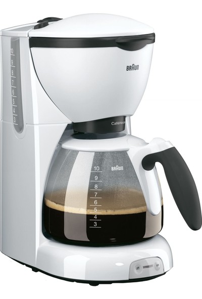 Braun KF520 Cafe House Filtre Kahve Makinası Beyaz