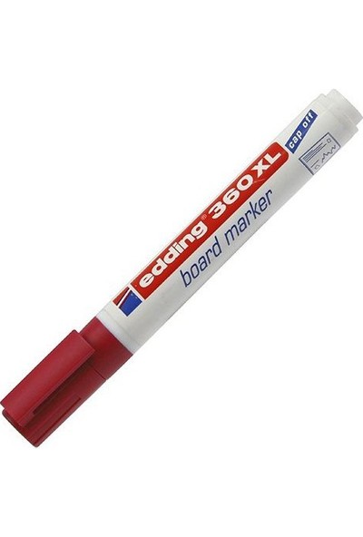 Edding Beyaz Yazı Tahtası Kalemi E-360Xl Kırmızı 10 Lu Edding Beyaz Yazı Tahtası Kalemi E-360Xl Kırmızı 10 Lu