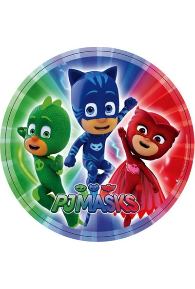 PijaMaskeliler Karton Tabak 23 cm 8'li PijaMaskeliler Karton Tabak 23 cm 8'li