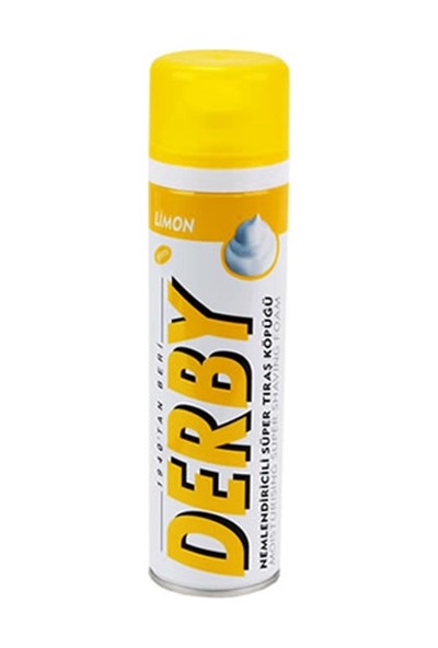 Derby Nemlendiricili Tıraş Köpüğü Limon 200 Ml