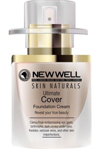 New Well Professıonal Ultra Yoğun Kapatıcı Porselen Fondöten 30Ml New Well Professıonal Ultra Yoğun Kapatıcı Porselen Fondöten 30Ml