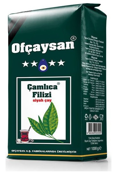 Ofçay Çamlıca Filizi Dökme Siyah Çay 1000 Gr.
