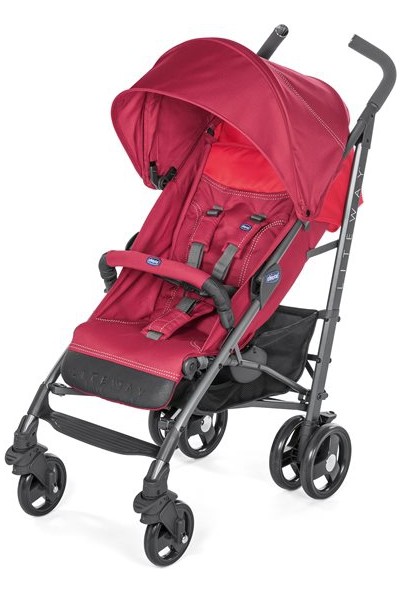 Chicco Lite Way3 Top BB Baston Bebek Arabası Kırmızı