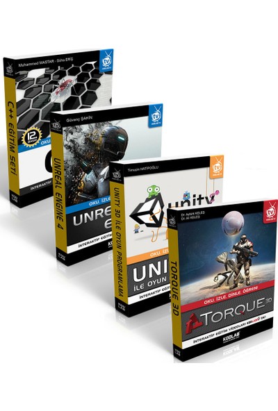 Oyun Programlama Uzmanlığı Seti-4 Kitap Takım Oyun Programlama Uzmanlığı Seti-4 Kitap Takım