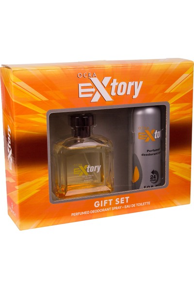 Extory Ocra Edt 100 Ml Erkek Parfüm + 150 Ml Deodorant Extory Ocra Edt 100 Ml Erkek Parfüm + 150 Ml Deodorant